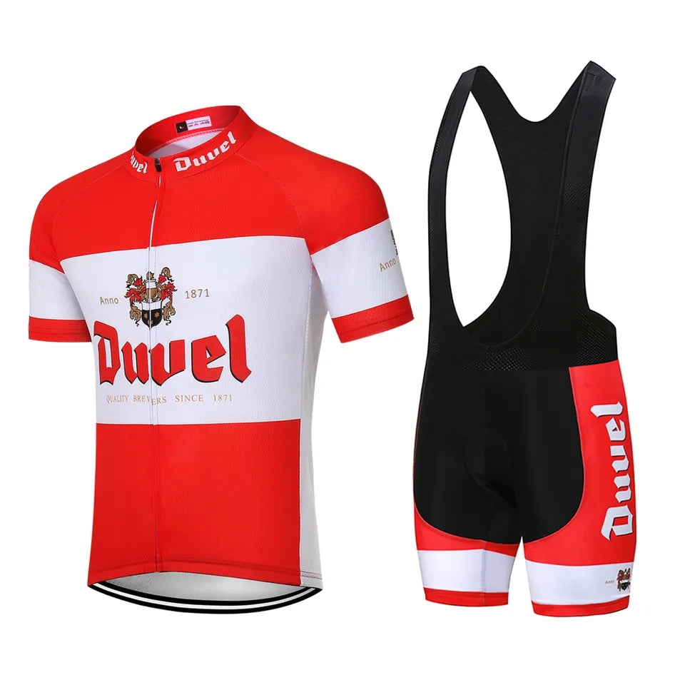 Duvel retro cycling set - Pulling Turns