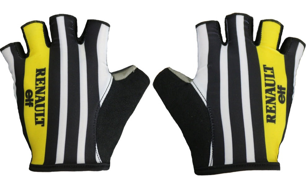 Renault vintage cycling gloves - Pulling Turns