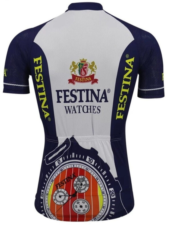 Festina Lotus retro cycling jersey - Pulling Turns