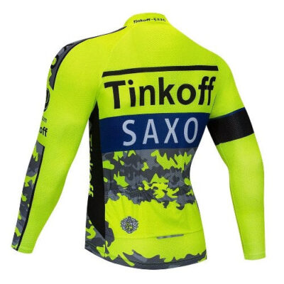 Tinkoff Saxo Bank cycling set long sleeve - Pulling Turns