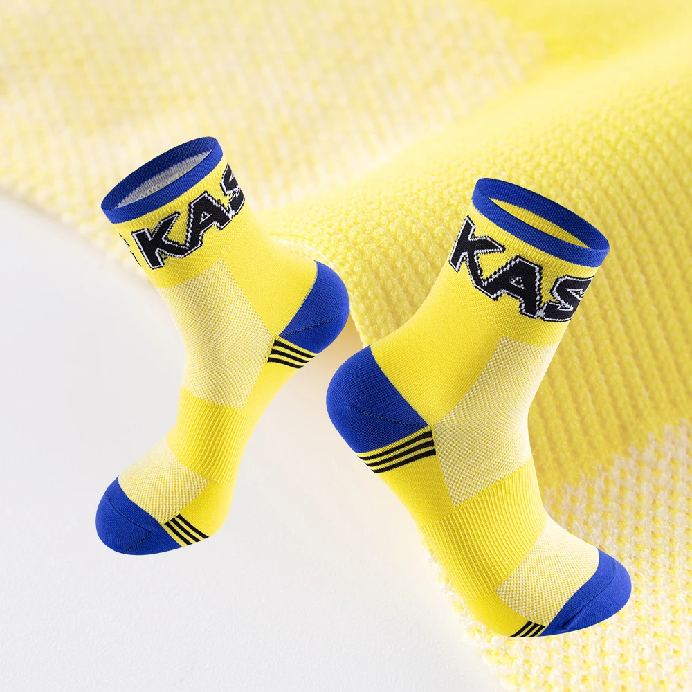 KAS team retro cycling socks - Pulling Turns